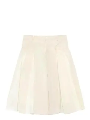 COTEMP Pleated Panelled Shorts - Neutrals