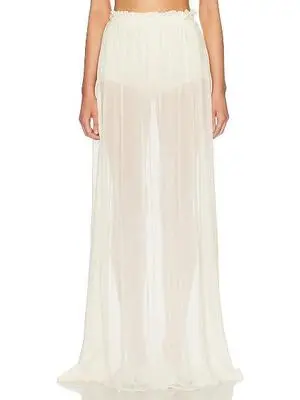 AYA MUSE Maxi Skirt - Ivory
