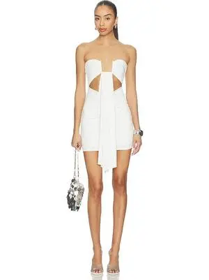 Superdown Rosy Mini Dress - White