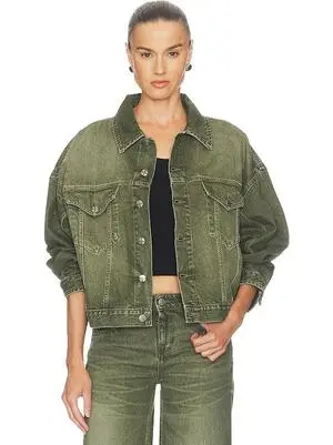 KSUBI Relaxed Trucker Jacket