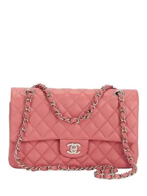 CHANEL Lambskin Classic Double Flap Bag