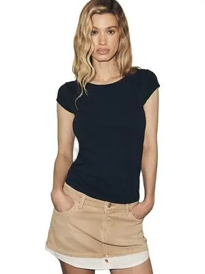 PILCRO Cotton Classic T-shirt - Anthracite