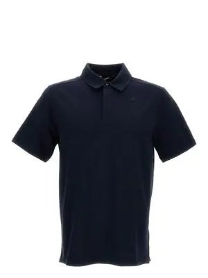 K-WAY Viggo Light Stretch Jersey Polo - Blue