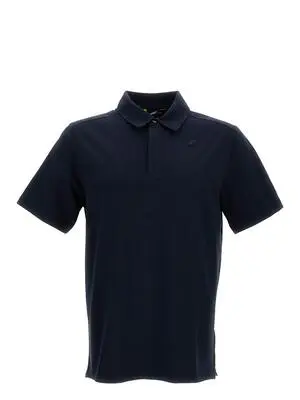 K-WAY Viggo Light Stretch Jersey Polo - Blue