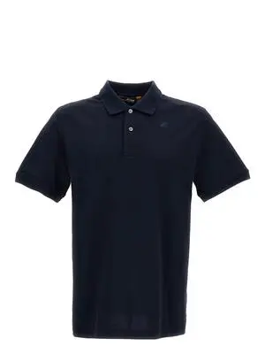 K-WAY Amedee Piqué Polo - Blue
