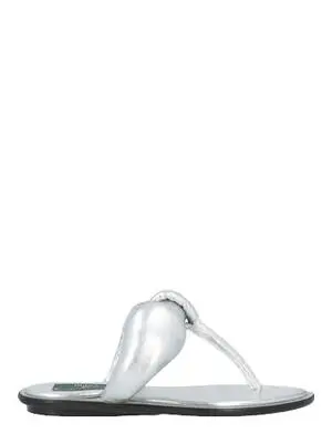 Emilio Pucci Thong Sandal - Silver