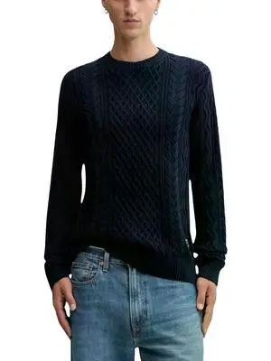 Tommy Hilfiger Cable-knit Sweater - Blue