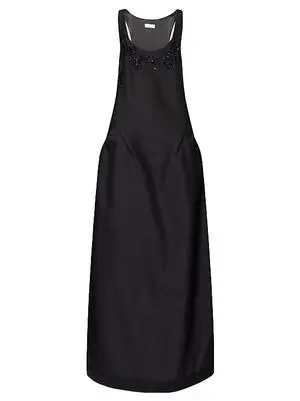 Dries Van Noten Drazero Embellished Maxi Dress - Black