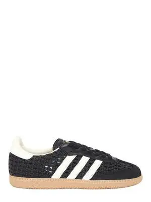 ADIDAS ORIGINALS Samba Og Sneaker - Core Black  Cream White  & Gold Metallic