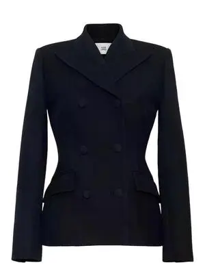 Adam Lippes Malone Double-breasted Jacket - Black