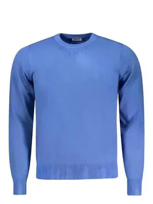 RIFLE Fine-knit Sweater - Blue