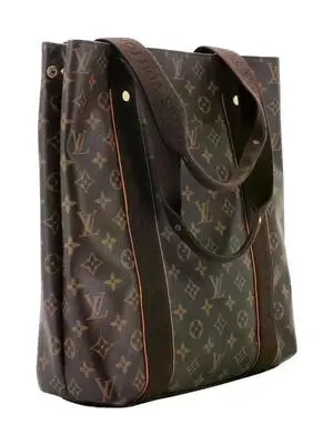 LOUIS VUITTON Cabas Beaubourg Monogram Canvas Tote Bag - Brown