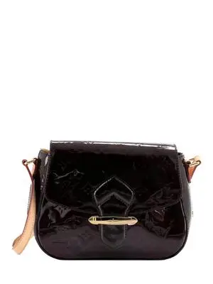 LOUIS VUITTON Bellflower Monogram Vernis Pm Crossbody Bag - Red
