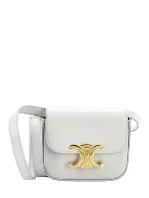 CELINE Claude Leather Mini Shoulder Bag