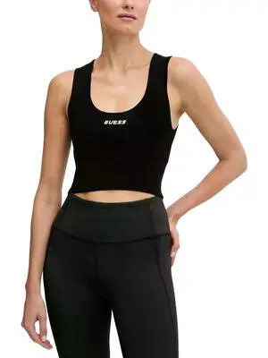 Guess Logo Tank Top - Black