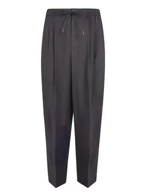 PT TORINO Drawstring-waist Trousers - Brown
