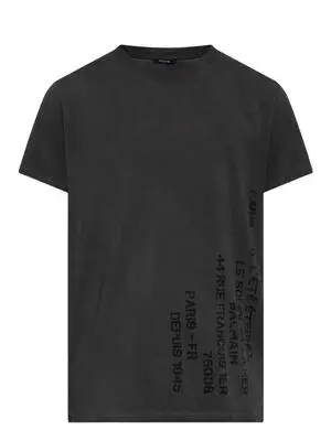 Balmain Logo-print T-shirt - Grey