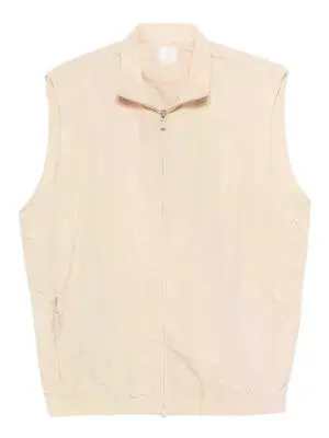 Eleventy Zip-up Gilet - Neutrals