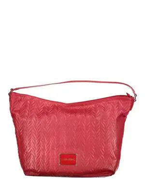 MARIO VALENTINO Quilted Shoulder Bag - Red