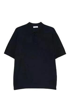 KANGRA Half-button Polo Shirt - Blue