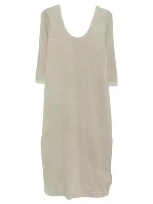 Max & Moi Long-sleeve Midi Dress - Green
