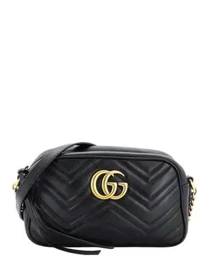 Gucci GG Marmont Small Crossbody Bag Black