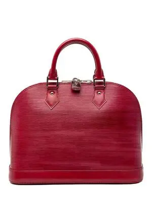 LOUIS VUITTON 2013 Epi Alma Pm Handbag - Red