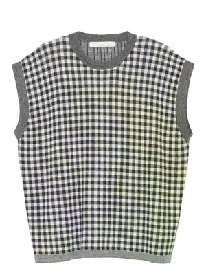 ORIGINAL VINTAGE Gingham Top - Blue