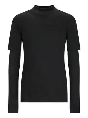 MORDECAI Double-layer T-shirt - Black