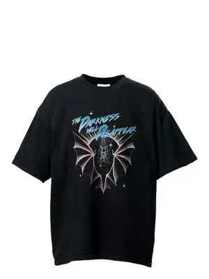 KAMIYA Graphic-print T-shirt - Black