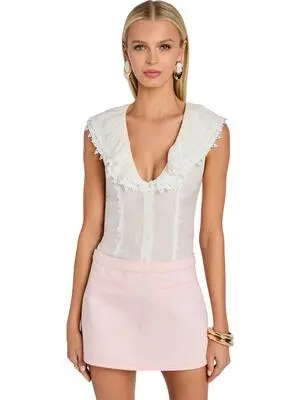 Retrofete Myrth Top - White