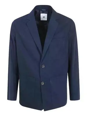 PT TORINO Patch-pocket Blazer - Blue