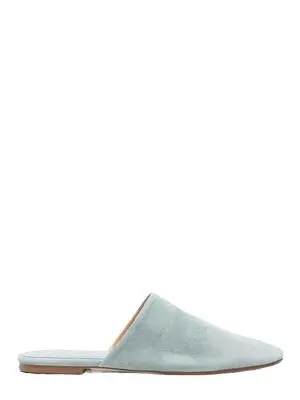 AeydĒ Rega Suede Mules - Blue