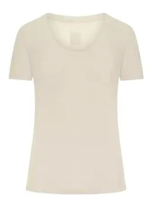 120% Lino Short-sleeved T-shirt - Neutrals
