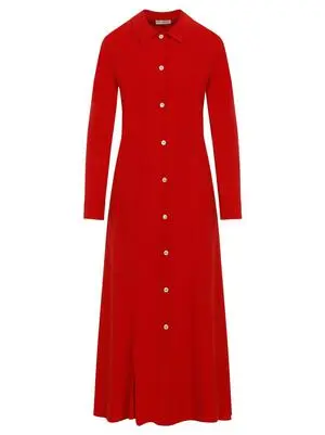 THE ROW Myra Long-length Silk Dress - Red
