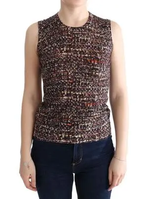 Dolce & Gabbana Printed Knit Top - Multicolor