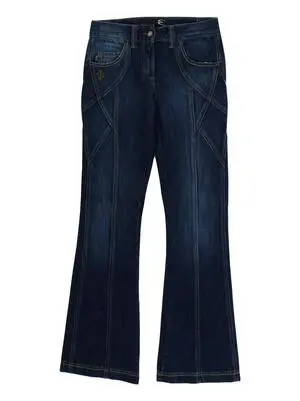 ROBERTO CAVALLI Just Cavalli Cotton Stretch Flare Leg Jeans