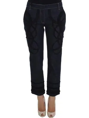DOLCE & GABBANA Capri Jeans With Embroidery
