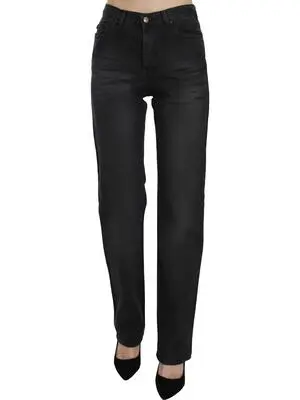 JUST CAVALLI Just Cavalli High Waist Straight Leg Jeans