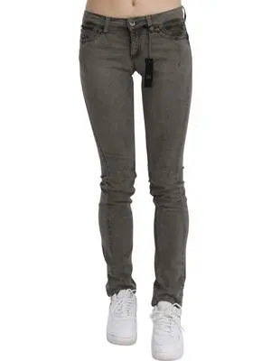 COSTUME NATIONAL Costume National Low Waist Skinny Cotton Jeans