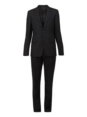 Prada Slim Fit Two Piece Suit - Blue