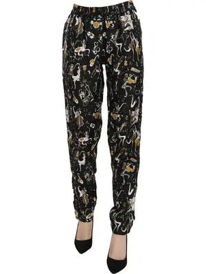 DOLCE & GABBANA High Waist Tapered Pants