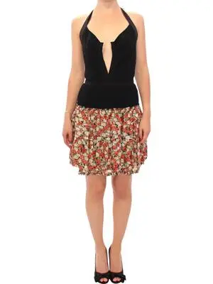 DOLCE & GABBANA Floral Halterneck Dress