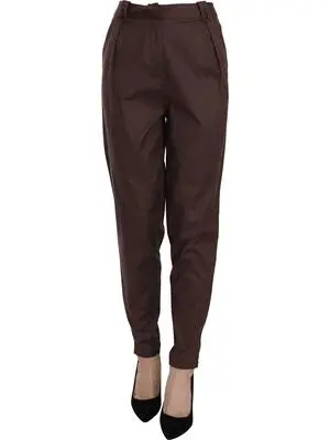 JUST CAVALLI JUST CAVALLI High Waist Tapered Formal Trousers