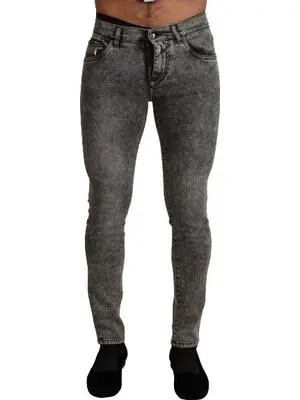 DOLCE & GABBANA Cotton Stretch Slim Fit Jeans