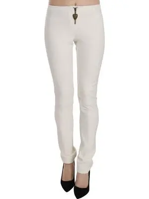 JUST CAVALLI Mid-Rise Skinny Trousers