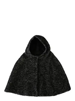 Dolce & Gabbana Tweed Wool Kaftan Cape - Gray