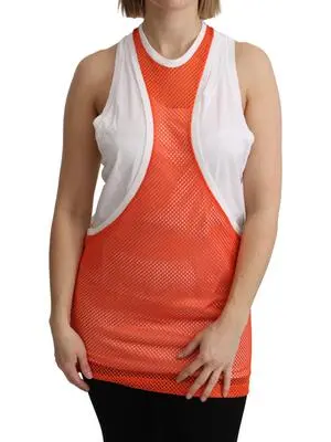 DSQUARED² Crewneck Sleeveless Tank Top - Red