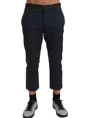 DOLCE & GABBANA Striped Cropped Trousers