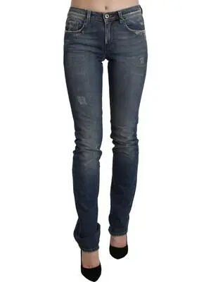 ERMANNO SCERVINO Mid Rise Skinny Jeans